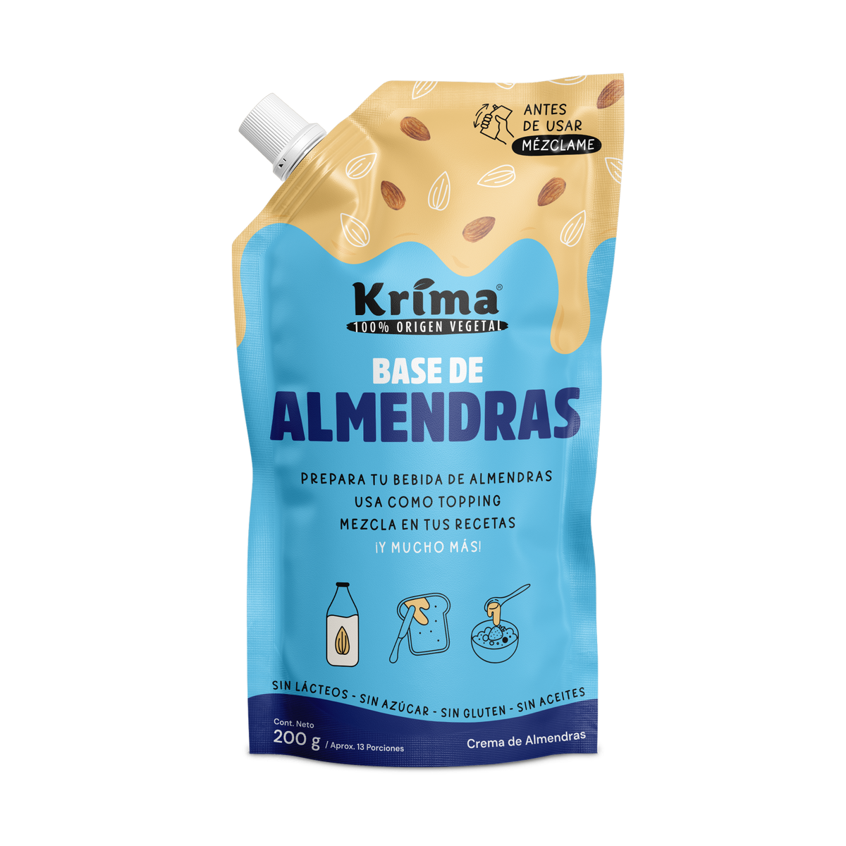 Base de Almendras 200g – Krima